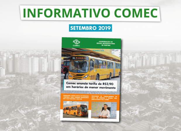 Informativo Comec Setembro | Agência de Assuntos Metropolitanos do Paraná